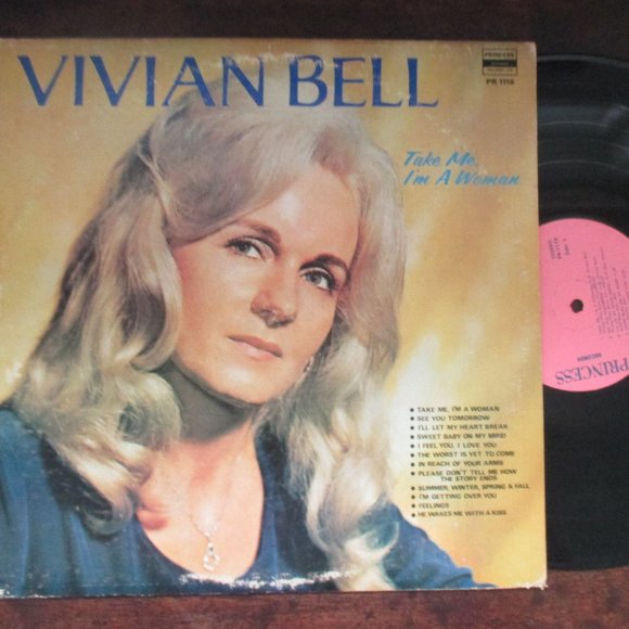 Princess Record Co. | Media | Vivian Bell Take Me Im A Woman Vintage ...